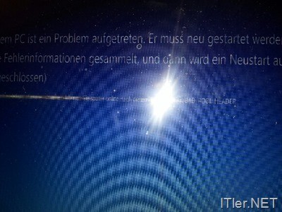 Windows 8 - Bad Pool Header - Blue Screen