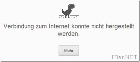Was macht der Dino im Google Chrome Browser?